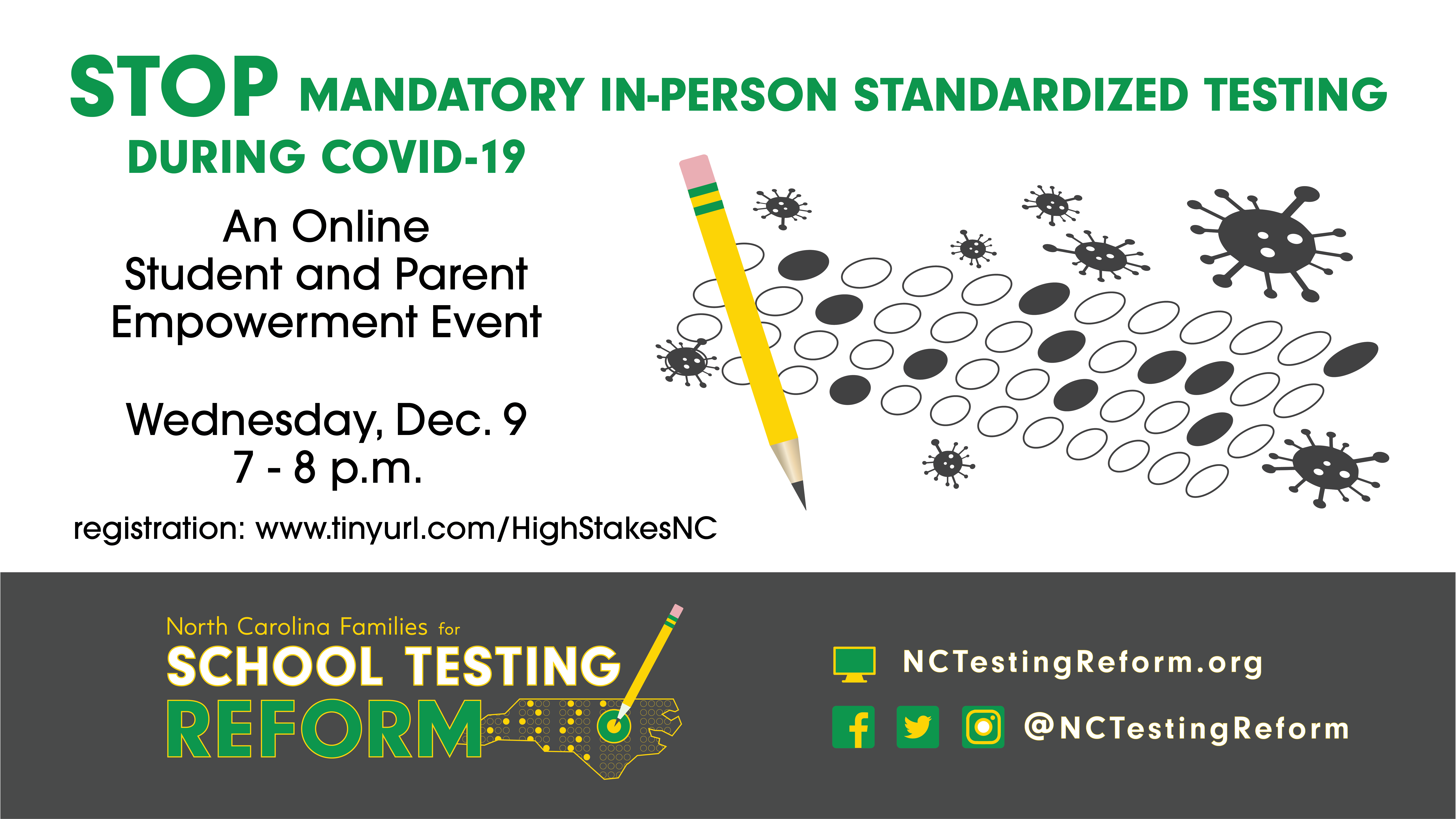 STANDARDIZED TESTING DURING COVID-19 – NC Families for School Testing ...